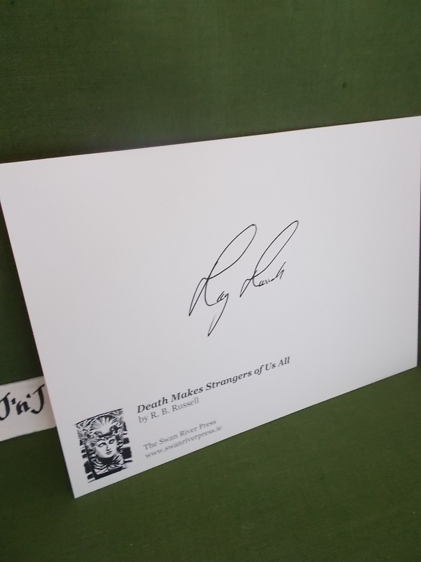 Signed Postcard - Jeff 'n' Joys Quality Books